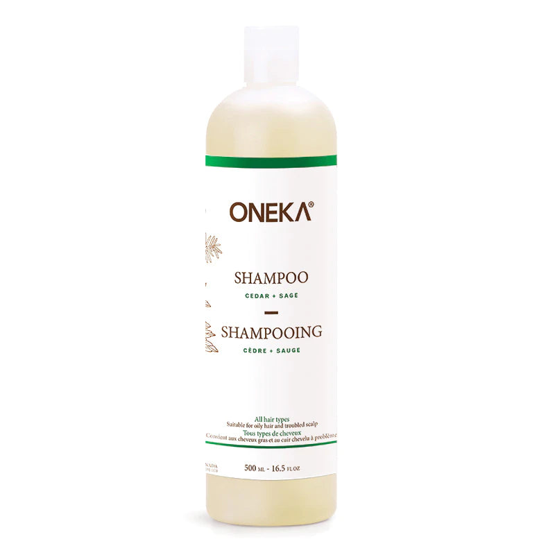 Prefilled, Oneka, Shampoo - Cedar & Sage – Great Lakes Refill Company