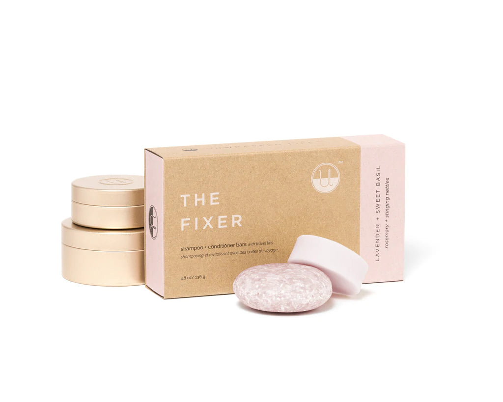 The Fixer Travel Set (with tins) – Great Lakes Refill Company